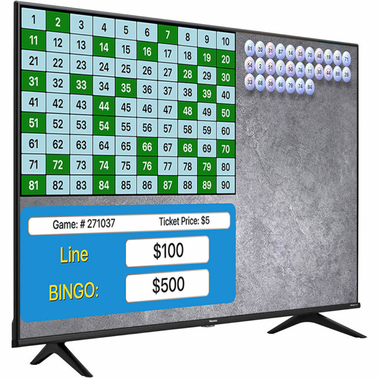 BINGAZO Live Bingo Management and Flashboard Display System