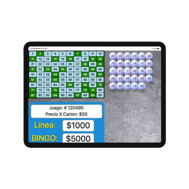 BINGAZO Live Bingo Management and Flashboard Display System