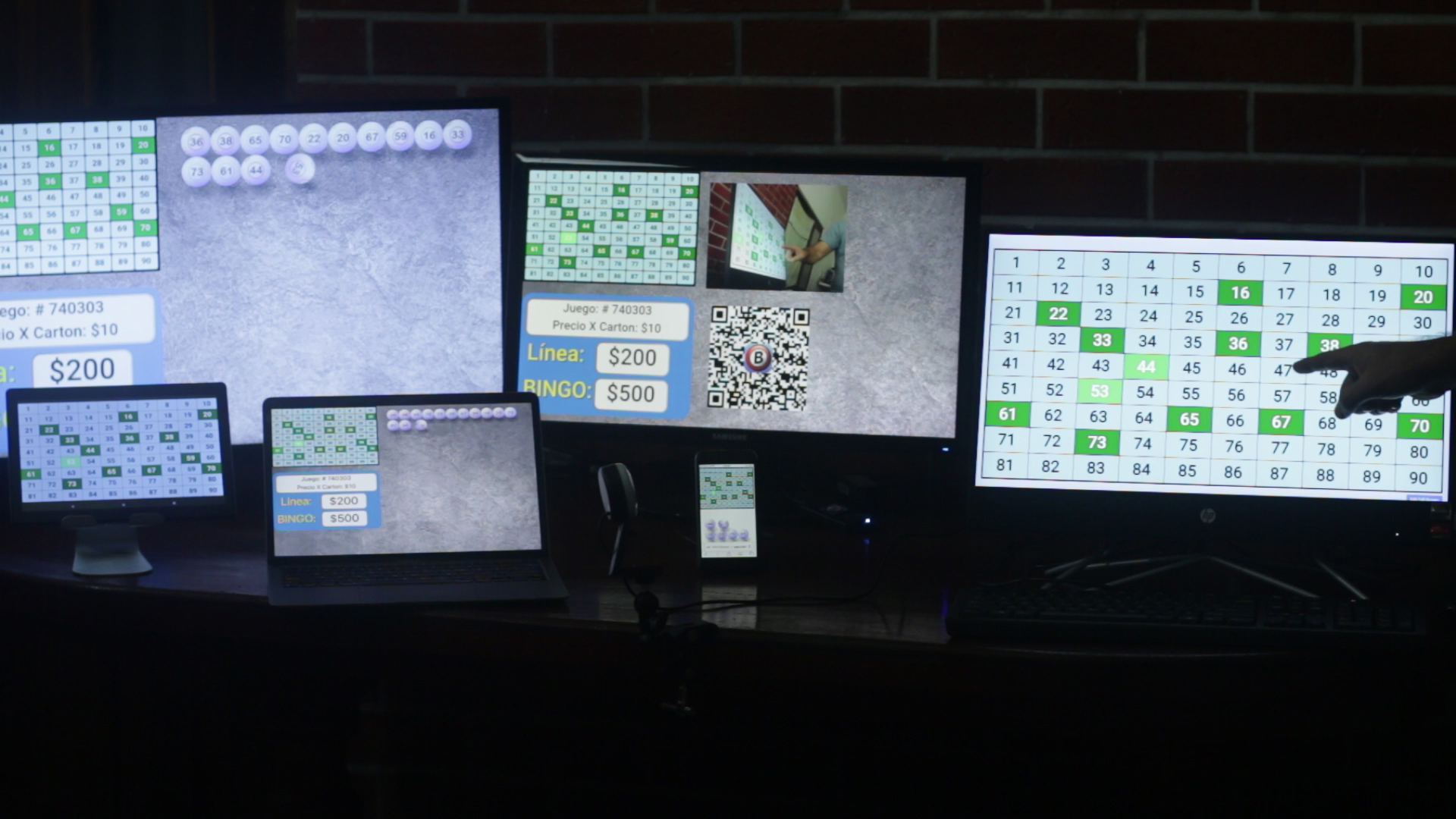 Multiplayer Bingo System - BINGAZO