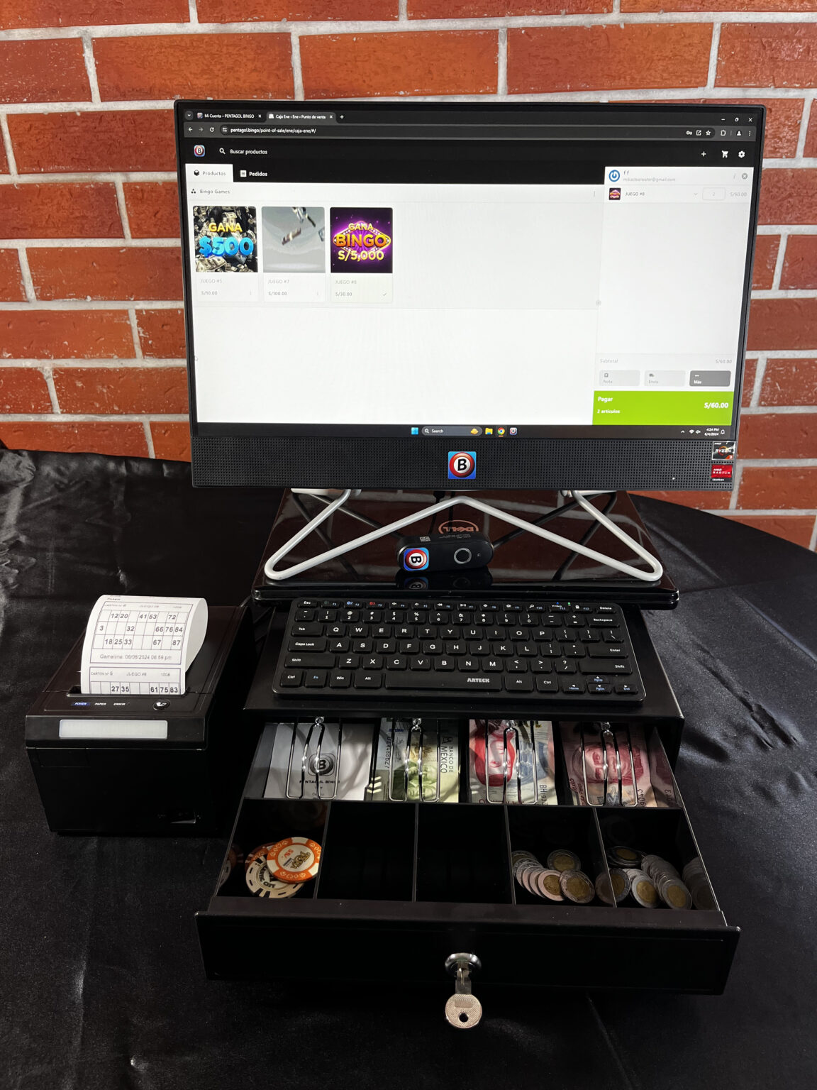 BINGAZO Live Bingo Management and Flashboard Display System