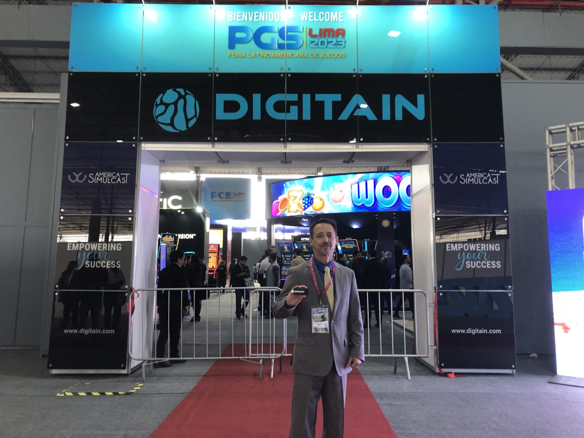 BINGAZO Goes to the Peru Gaming Show - PGS 2023 - BINGAZO