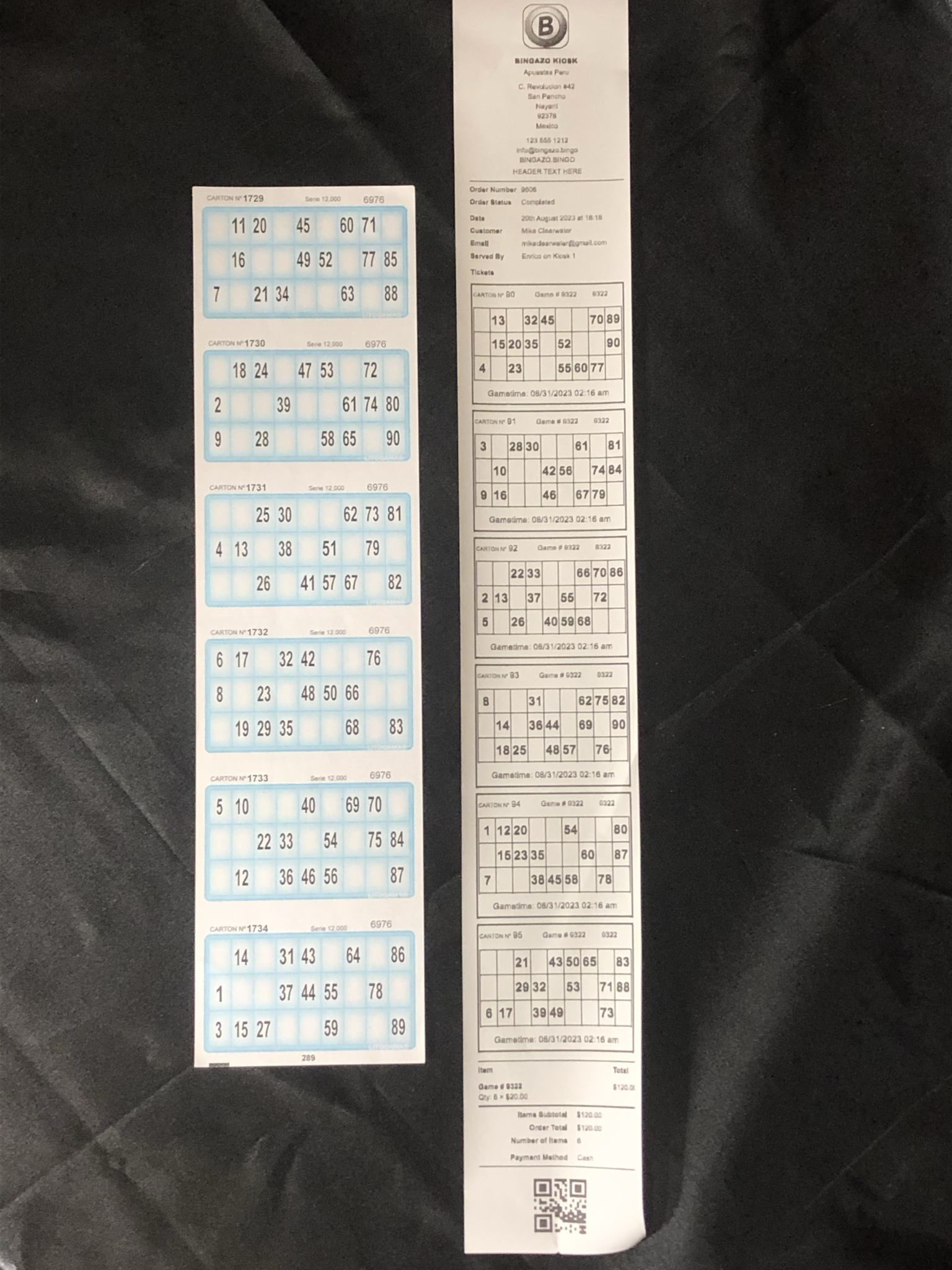 BINGAZO Live Bingo Management and Flashboard Display System