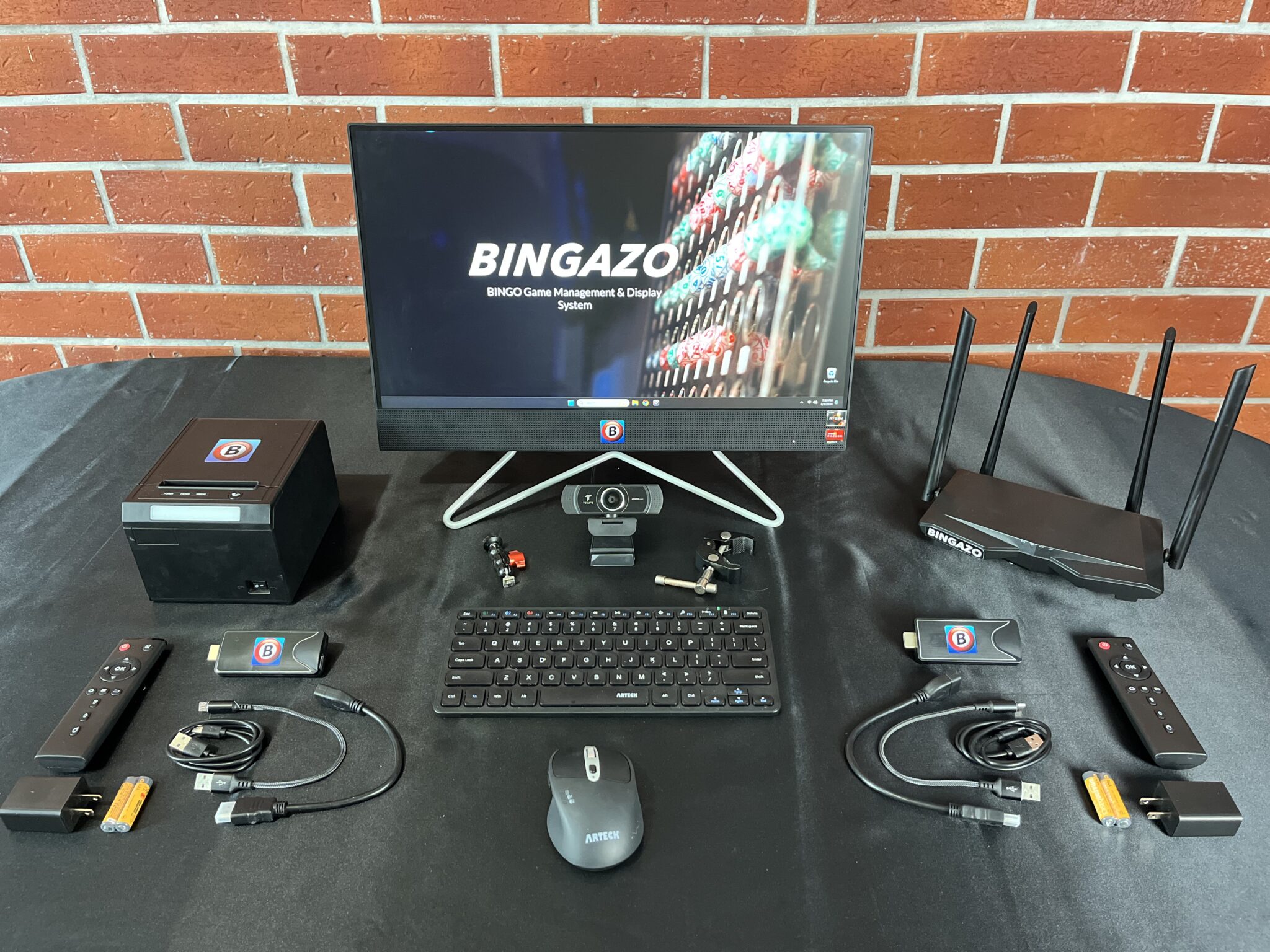 BINGAZO Hardware & Set-Up - BINGAZO